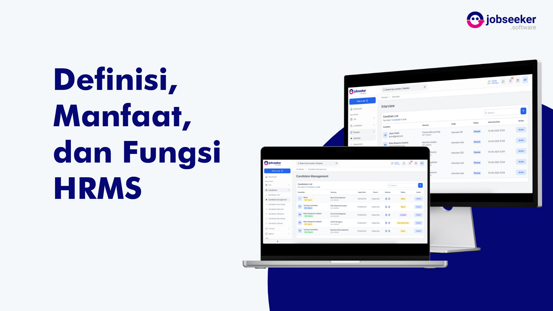 Definisi, Manfaat, dan Fungsi HRMS - Jobseeker Software