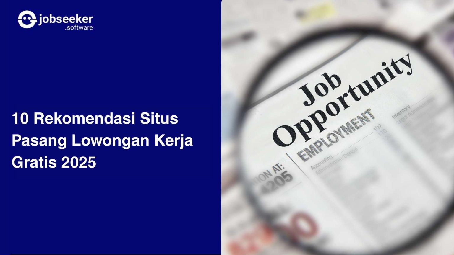 10 Situs Website Pasang Lowongan Kerja Gratis 2025